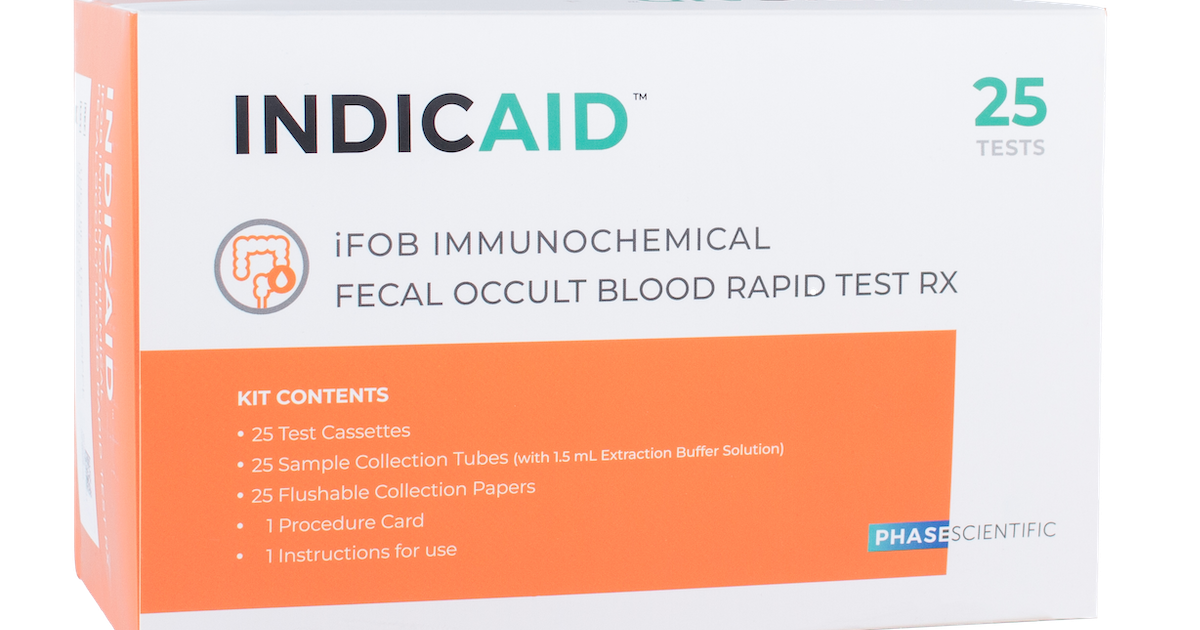 INDICAID iFOB POC Rapid Test